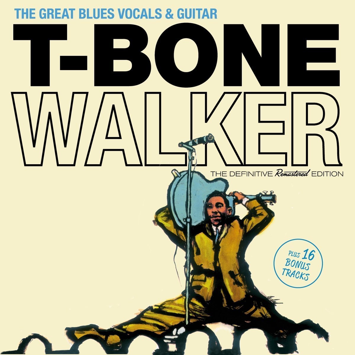 WALKER,T-BONE - Great Blues Vocals & Guitar + 16 Bonus Tracks - Amazon ...