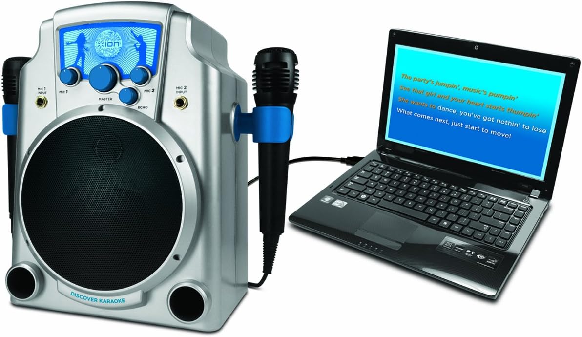 Amazon.com: ION Audio IUK2 DISCOVER KARAOKE Karaoke System for Computer ...