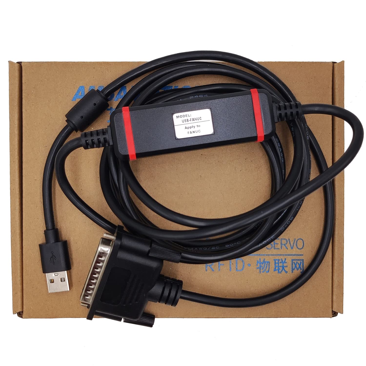 Amazon.com: USB-FANUC RS232 Data Transfer USB Convert DB25 Pin Download ...
