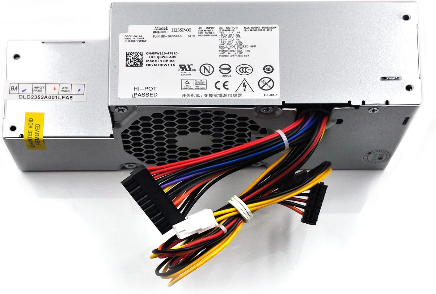 Amazon.com: 235W Power Supply for DELL Optiplex 580, 760, 780, 960 and ...