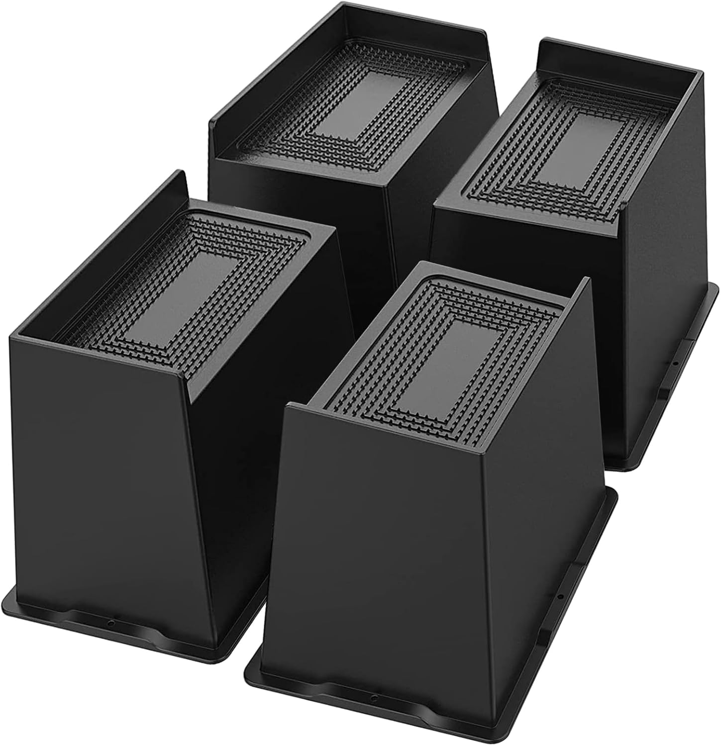 Amazon.com: SDLDEER Bed Risers Heavy Duty Furniture Risers, 4 Pack Bed ...