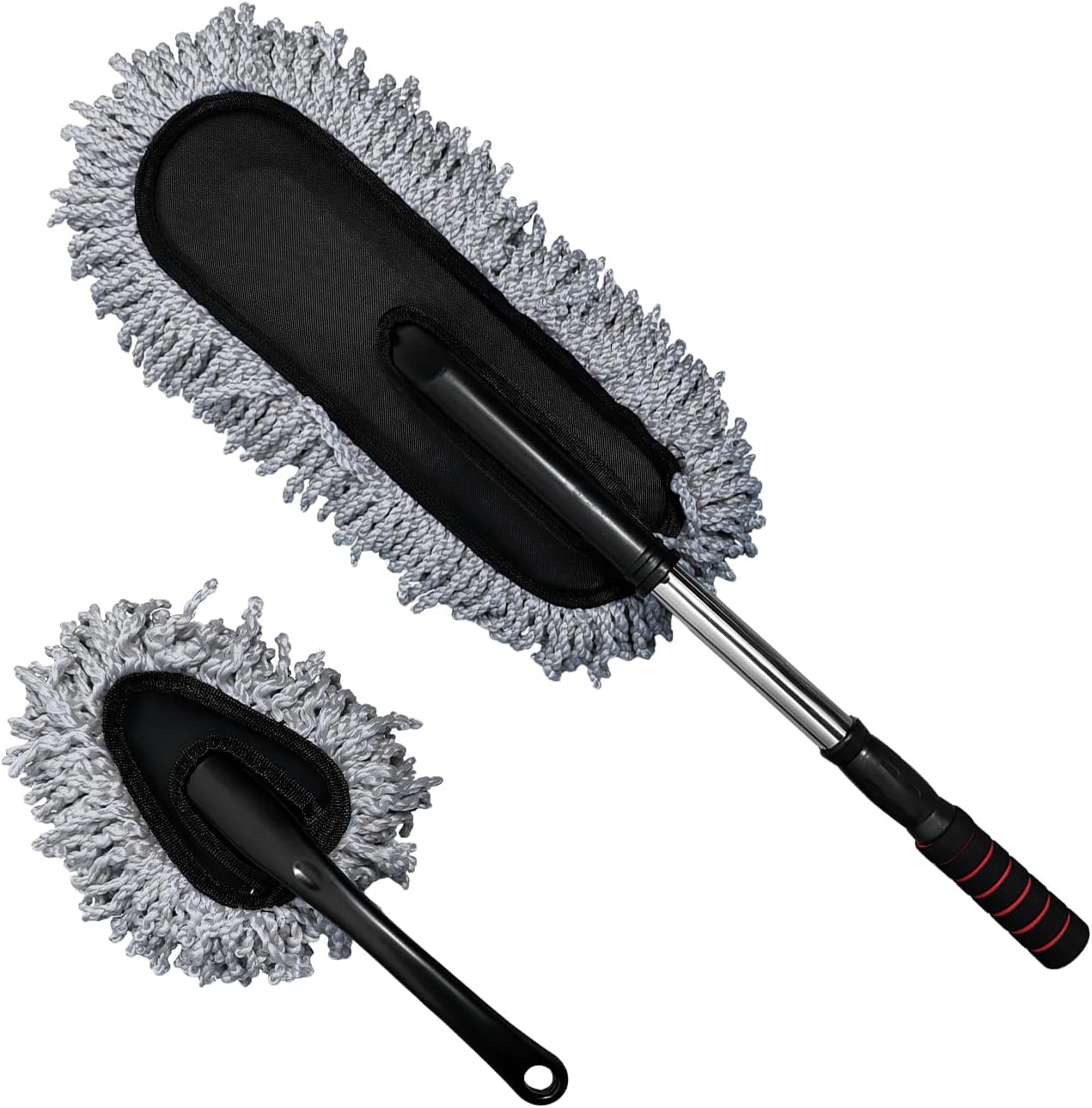 Amazon.com: Sylvil 2 PCS Microfiber Car Duster, Scratch Free Auto ...
