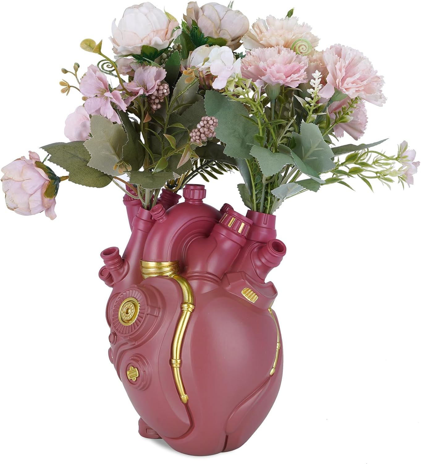 Amazon.com: Keluna Anatomical Heart Vases, Heart Shaped Vase for Decor ...