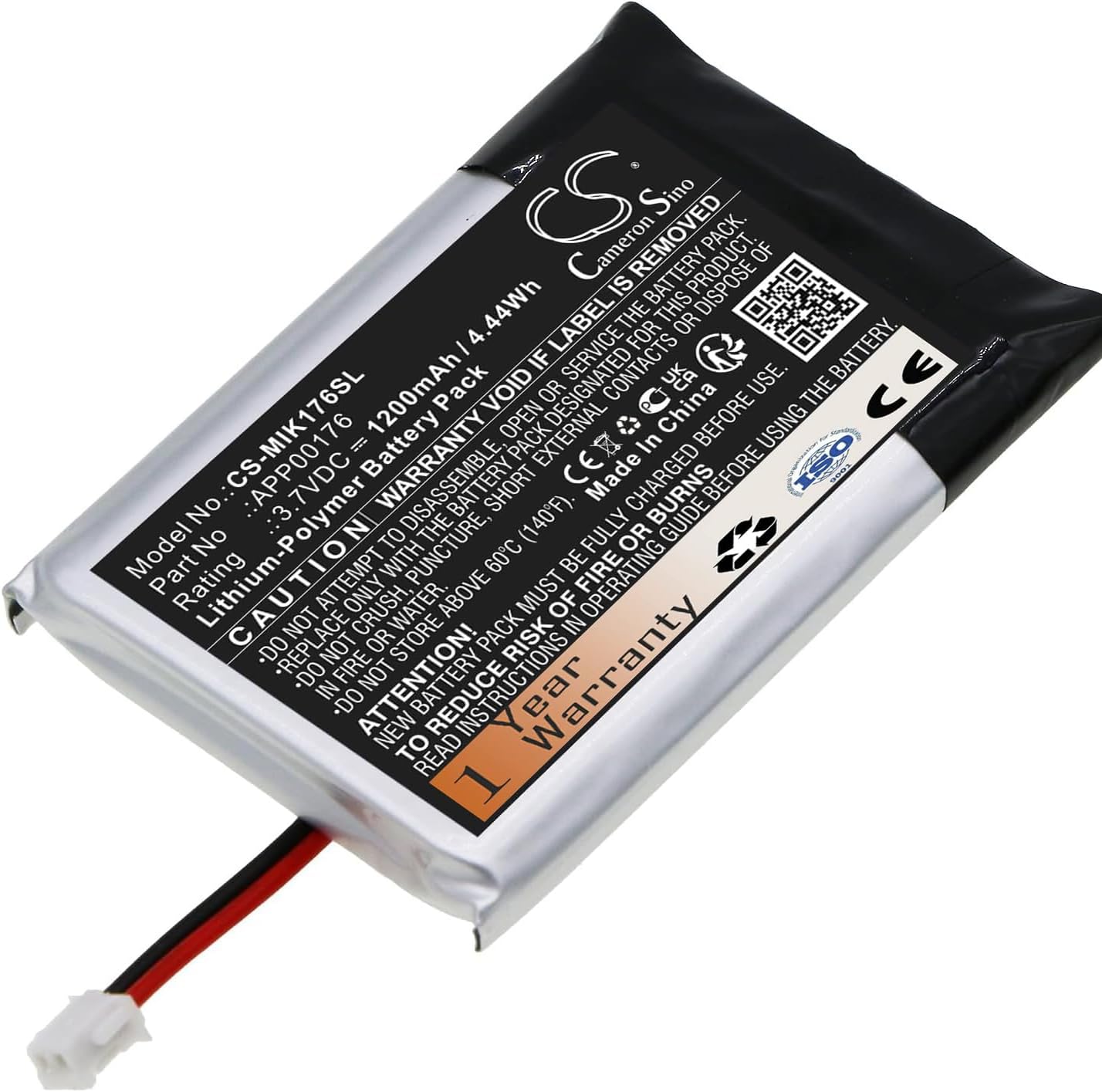 Amazon.com: Ejjinenbby 3.7V APP00176 2390710 Battery Replacement ...