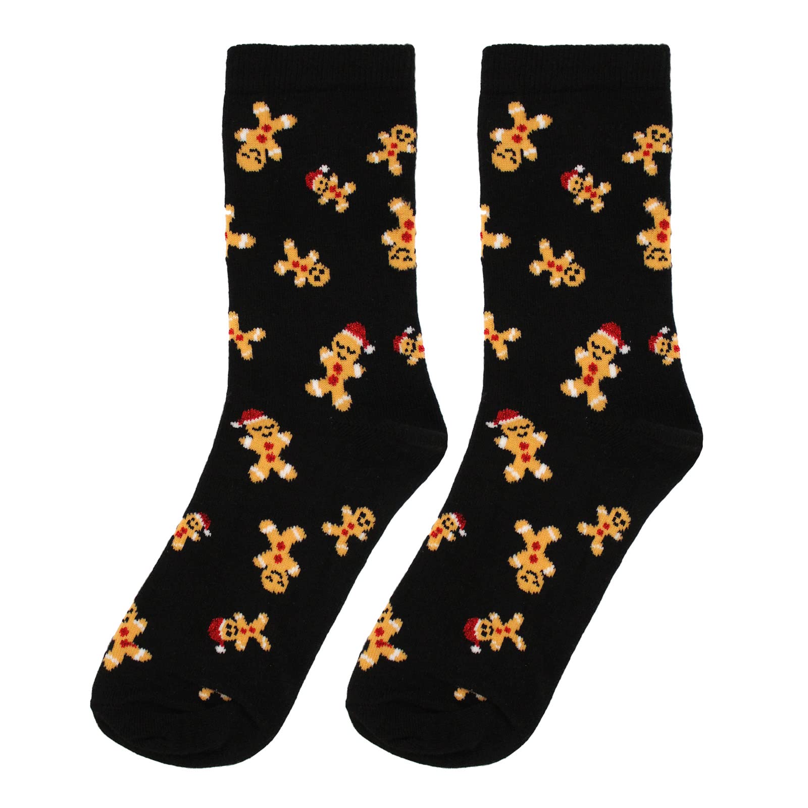 We Got Character Limited Ladies Womens 2 Pairs Gingerbread Man Socks ...
