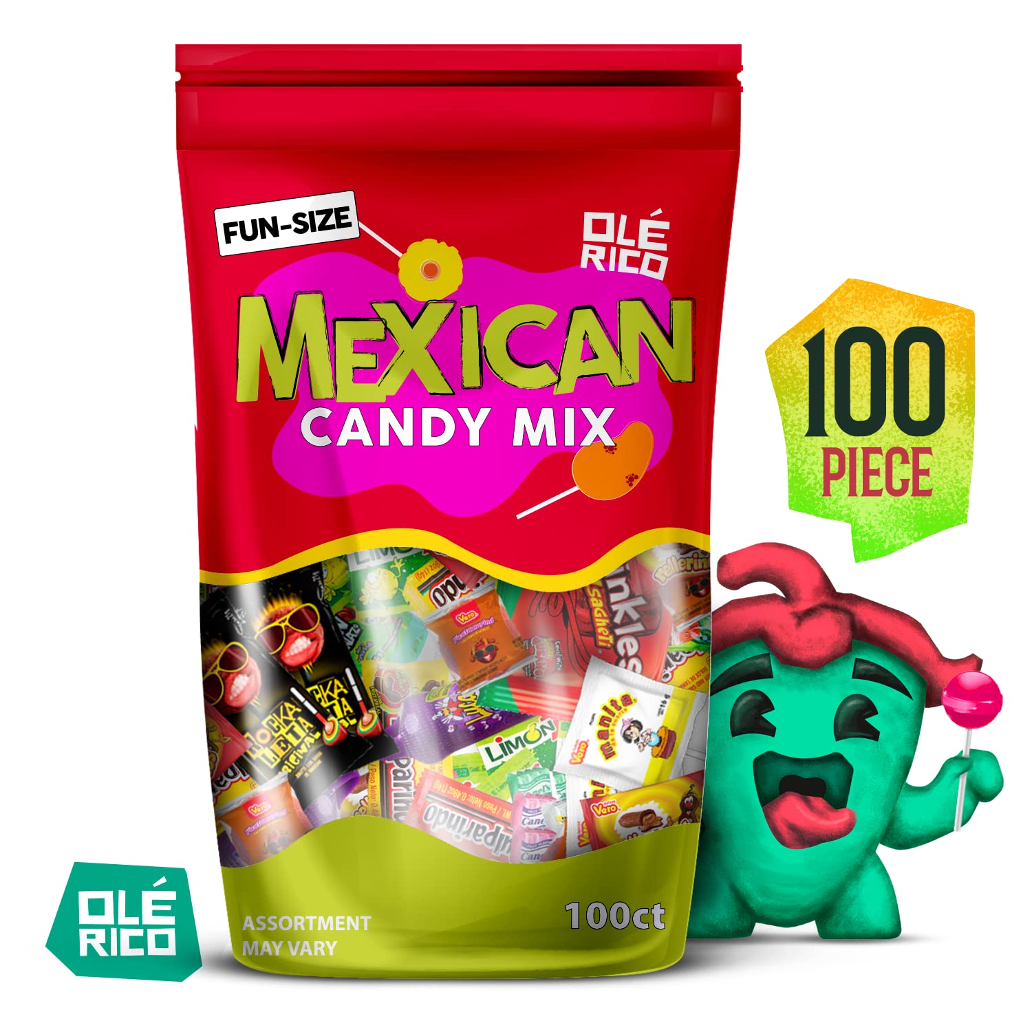 Buy OL RICO Mexican Candy 100 Pcs Dulces Mexicanos Surtidos Mexican buy-ol-rico-mexican-candy-100-pcs-dulces-mexicanos-surtidos-mexican