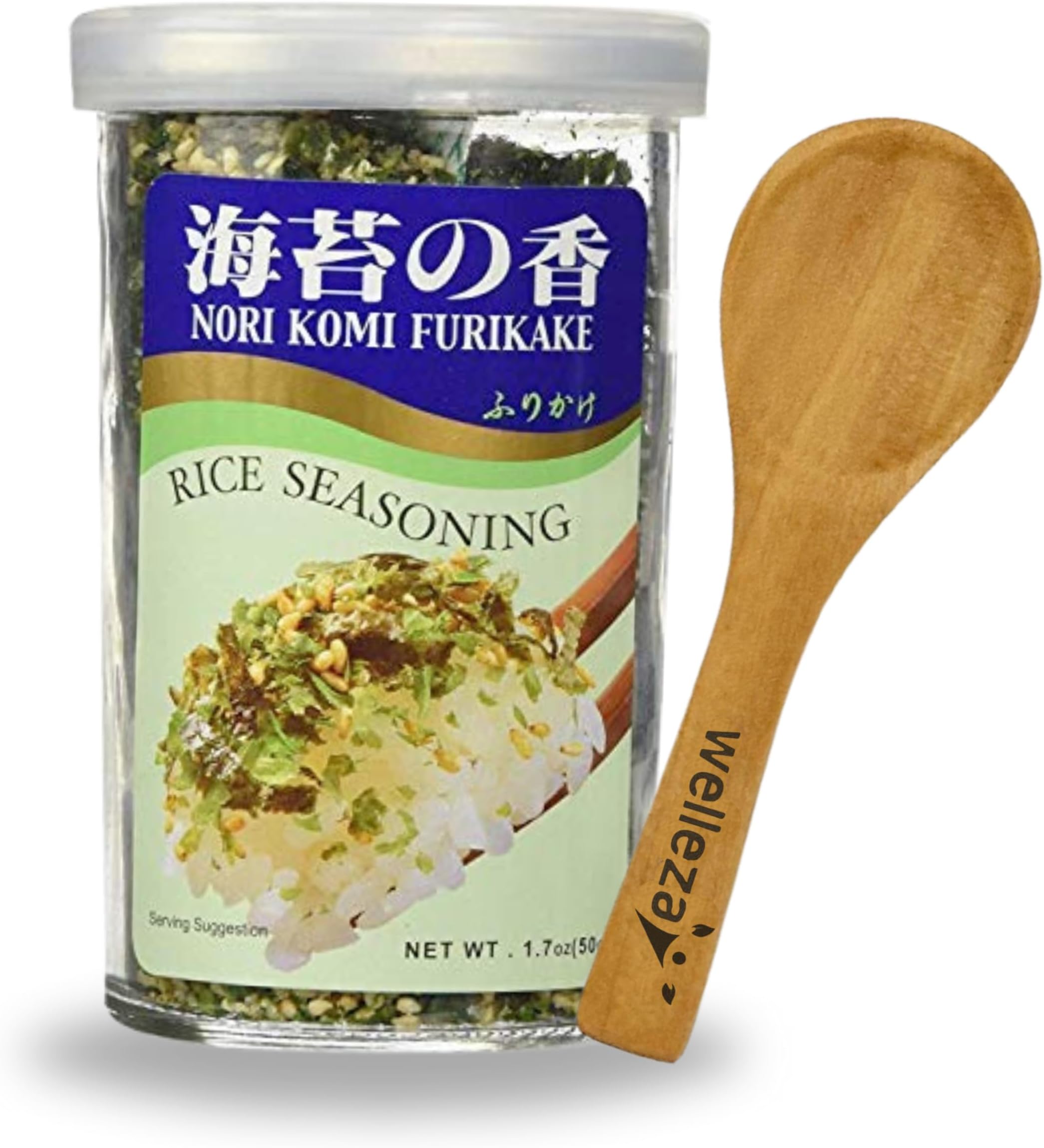 Amazon.com : Nori Fume Furikake Rice Seasoning - 1.7 oz (Basic ...