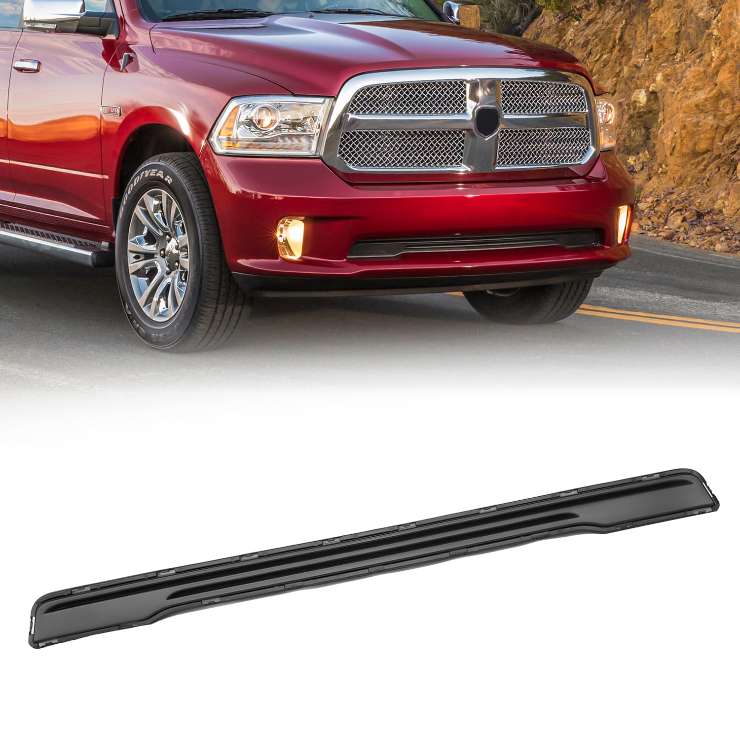 Front Bumper Lower Valance Silscvtt Bumper Lower Valance Skid Plate ...