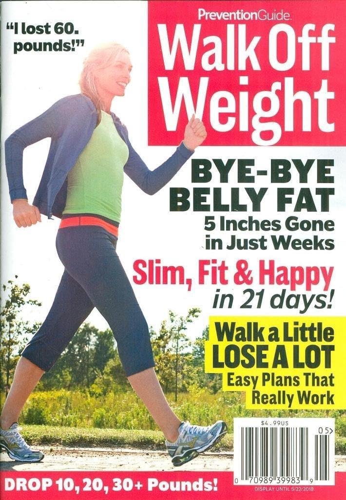 Amazon.com: (Free Shipping) Prevention Guide Walk off Weight 2018 (bye ...
