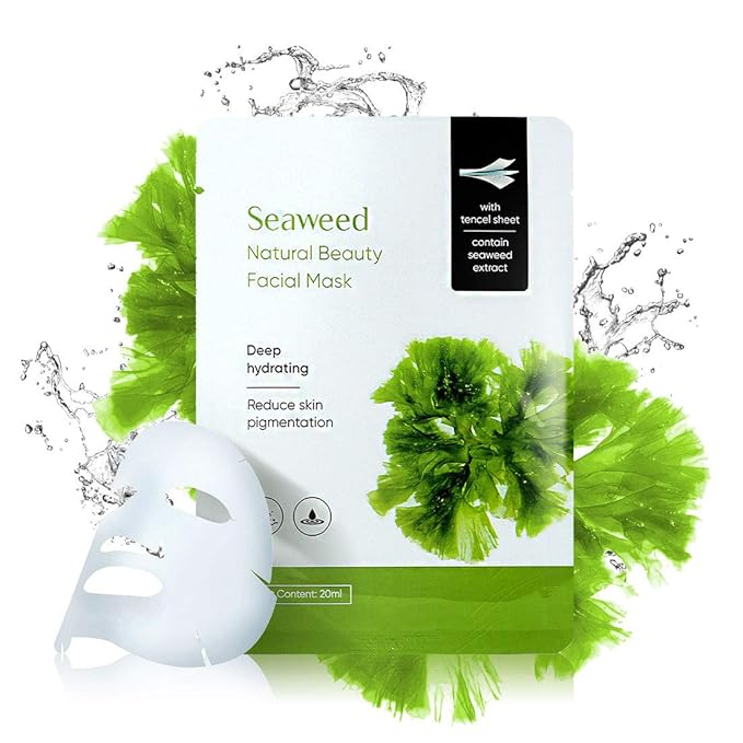 Buy MINISO Facial Masks for Skin Care, Nature Series Facial Sheet Mask ...