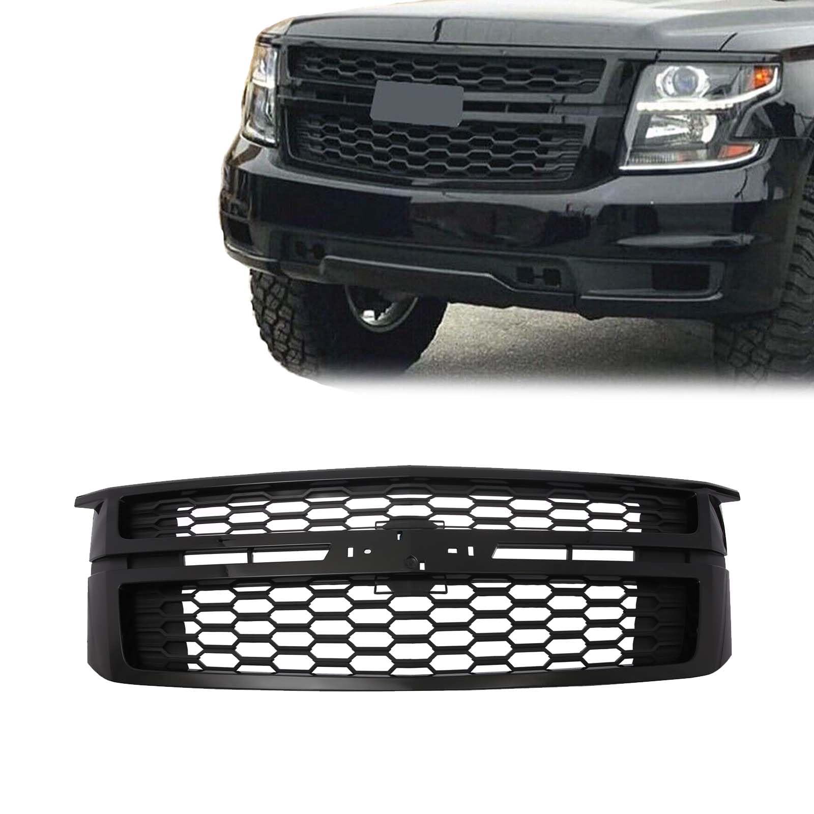 Amazon.com: KARPAL Front Upper Bumper Grille Grill Assembly Black ...