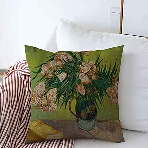 Amazon.com: Staroden Throw Pillows Cover 18 x 18 Inches Green Painting ...