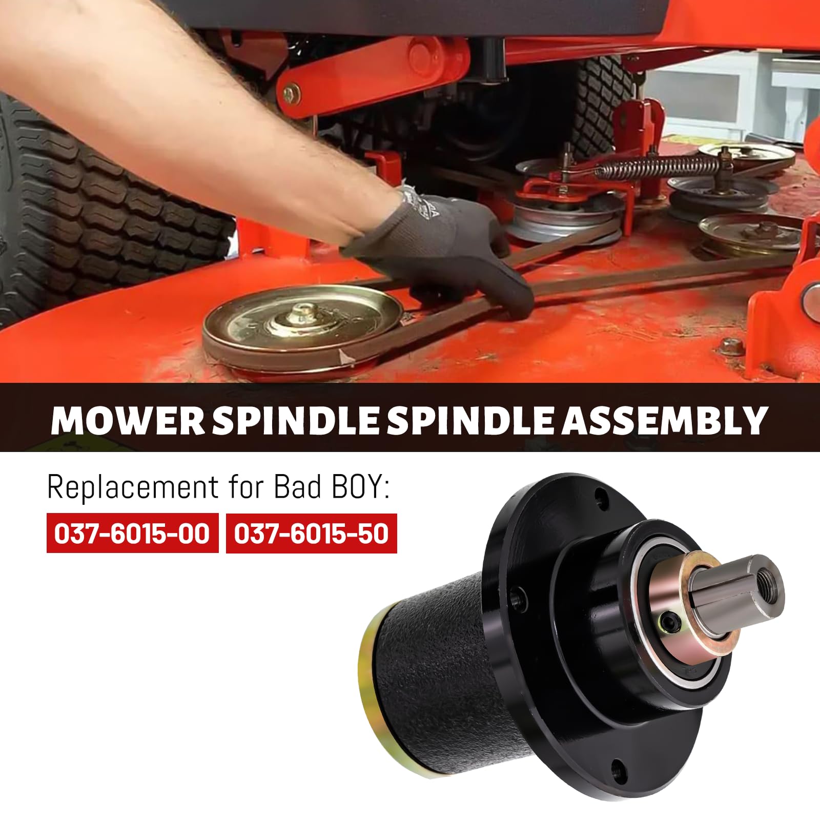 Snapklik.com : Endxedo Mower Spindle Spindle Assembly For Bad Boy CZT