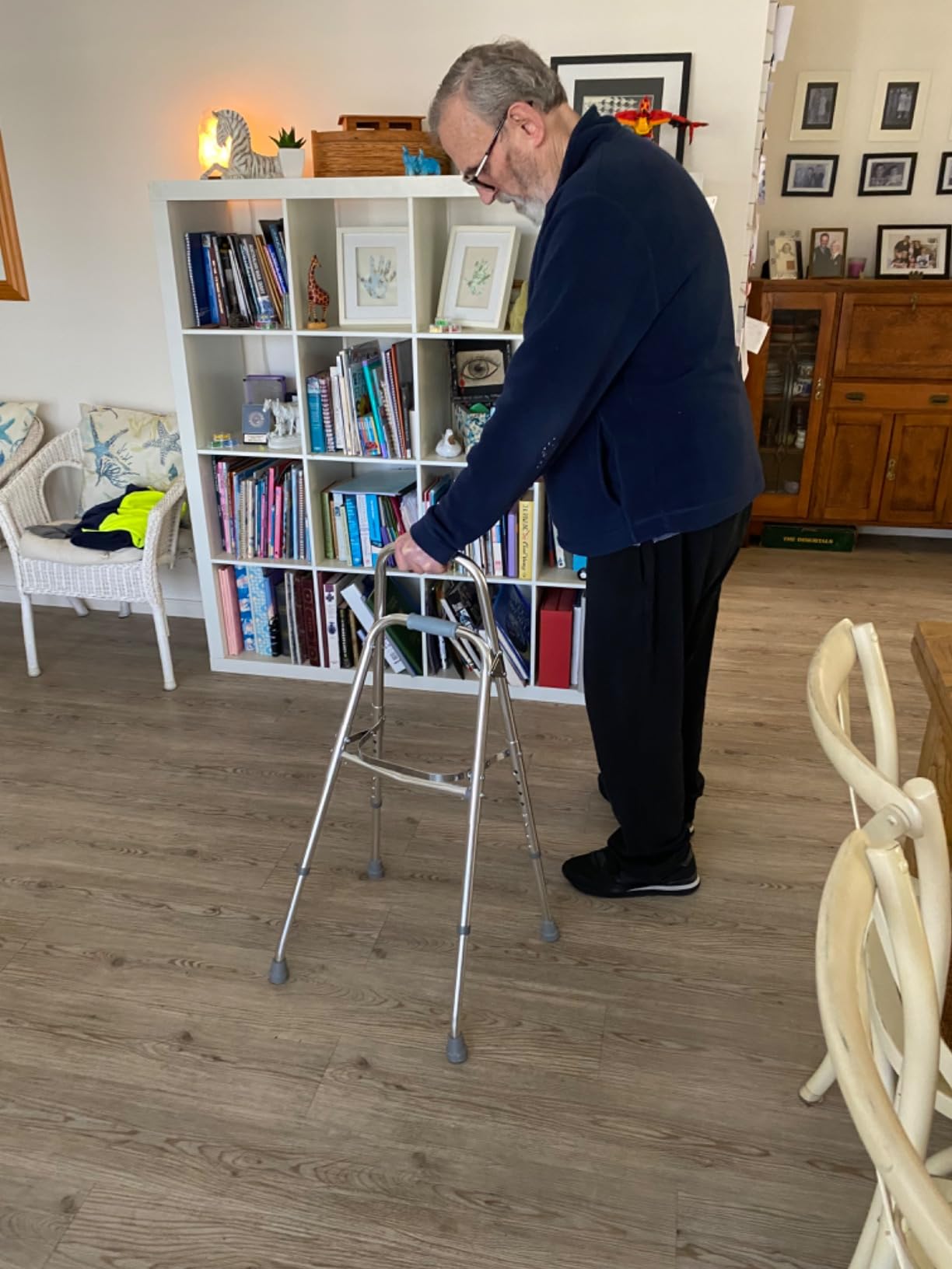 Drive Medical Side Style Hemi One Arm Walker, Chrome, Adult : Amazon ...