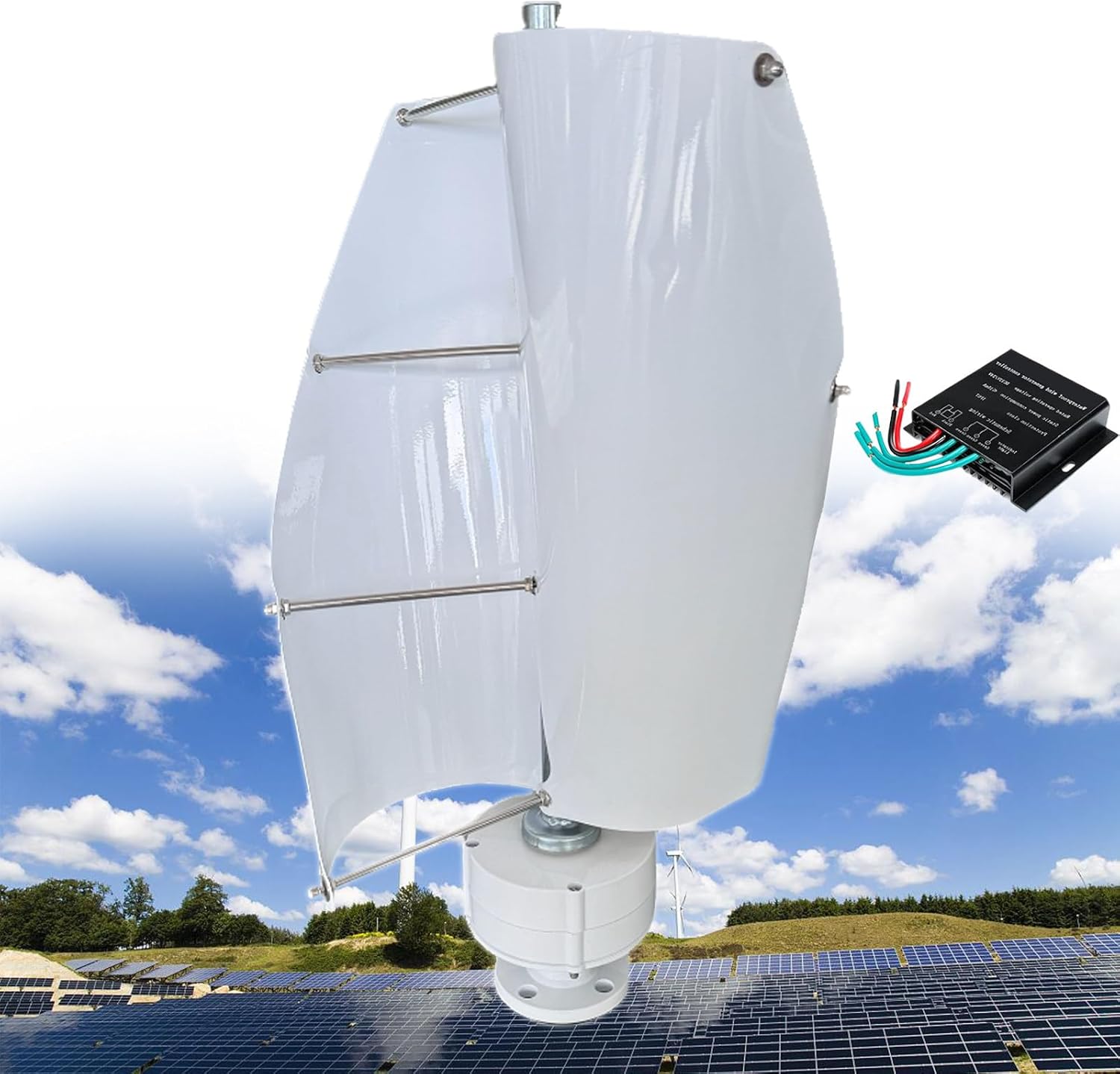 Amazon.com: Fablestoryem 12000W Wind Turbine Generator, DC 12V 24V 48V ...