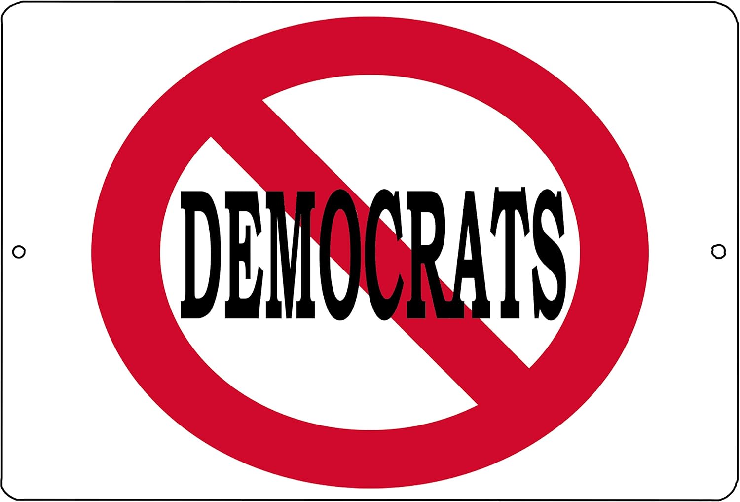 Amazon.com: Rogue River Tactical Funny Republican Conservative Metal ...