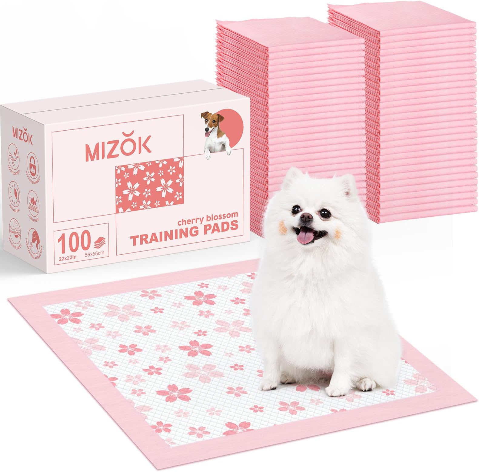 Amazon.com: Joyeux Extra Large Puppy Pads, Super Absorbent, Ultra Leak ...
