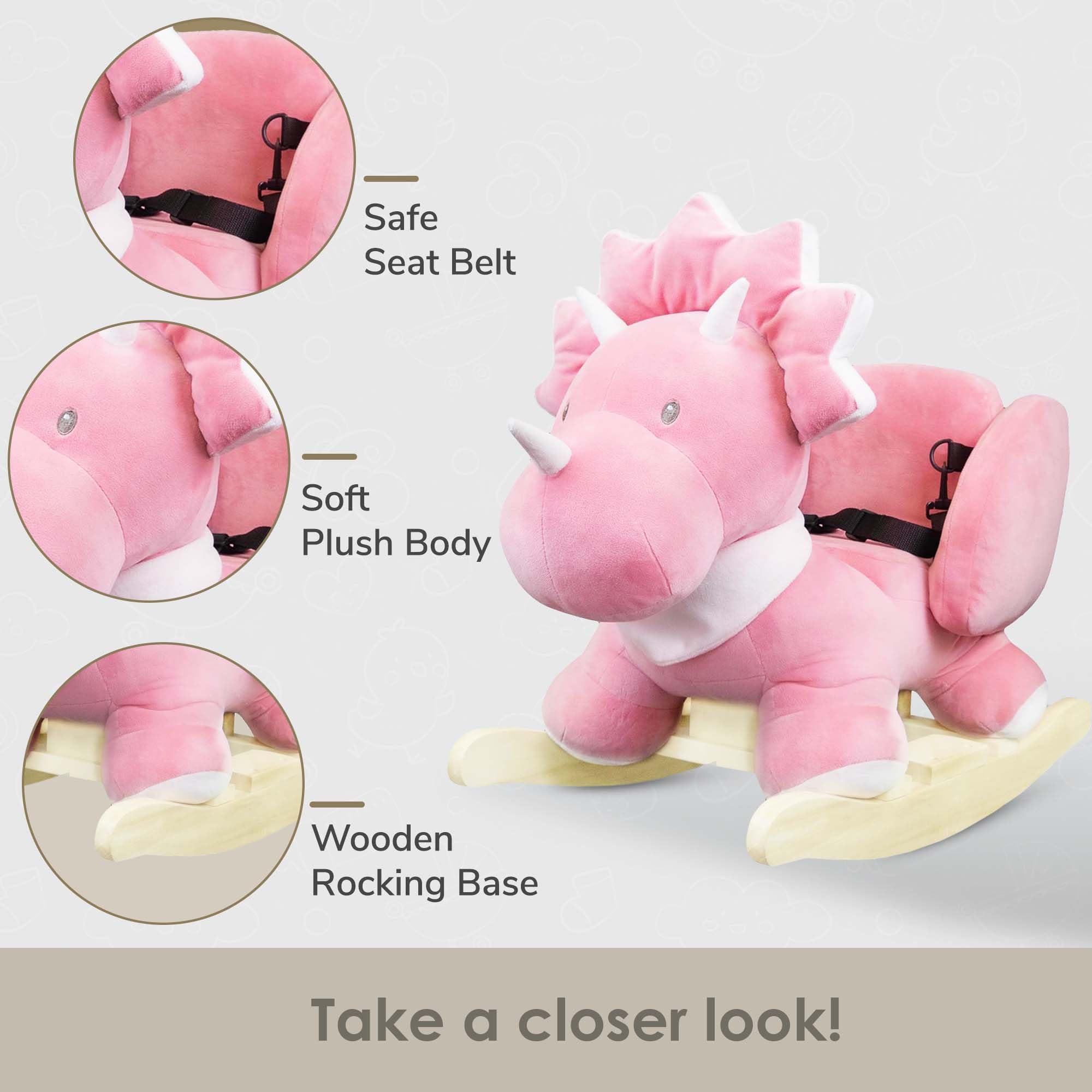 Snapklik.com : Nattou Rocking Horse Animal For Children10-36 Months, 25 ...