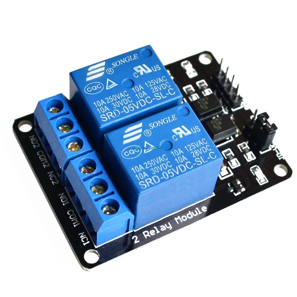 Invento 1pcs 5V 2 Channel Relay Module for PIC ARM DSP AVR Electronic ...