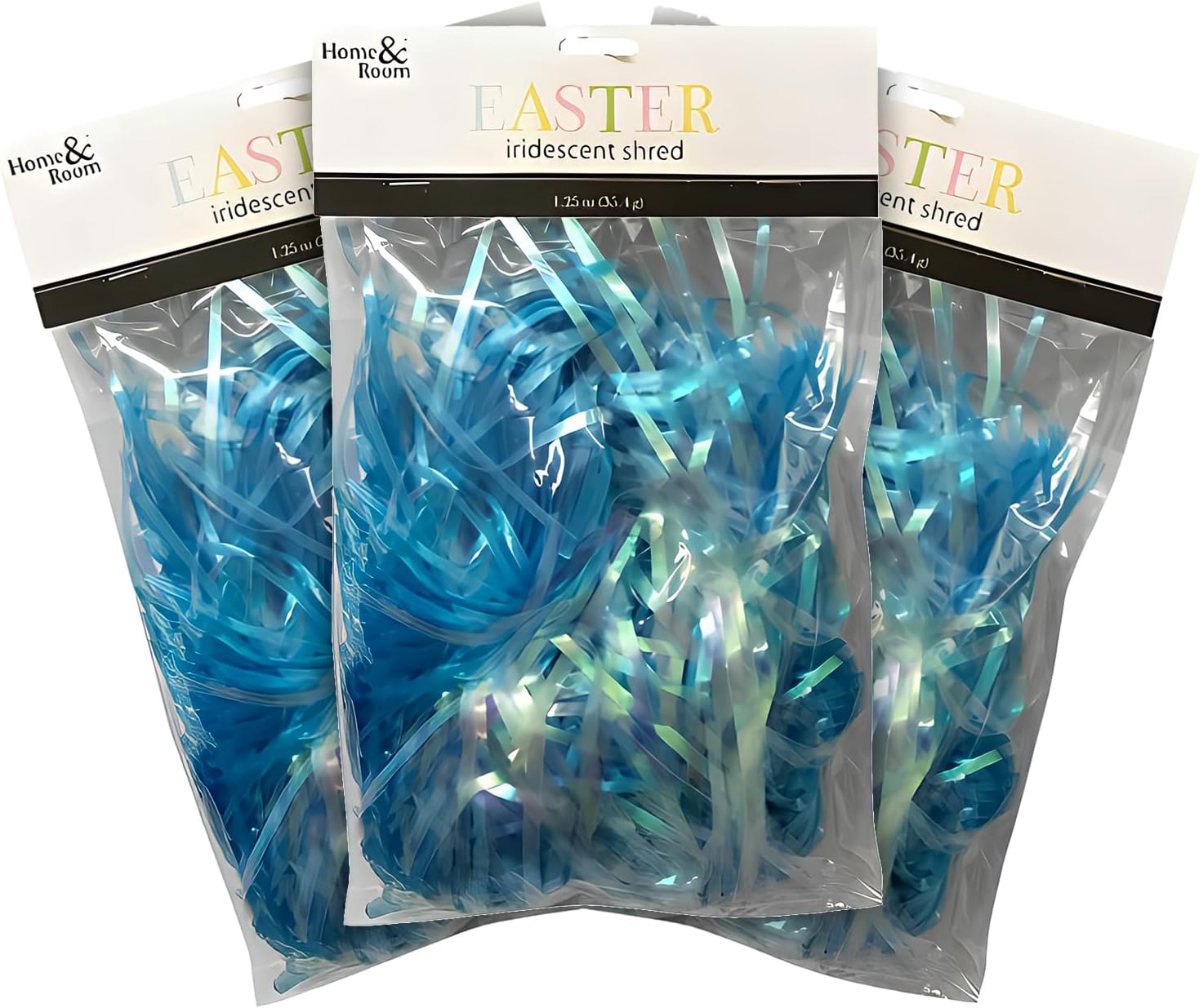Amazon.com: Brite Star 1.25oz Easter Iridescent Plastic Grass, Blue (Set of 3) : Health & Household