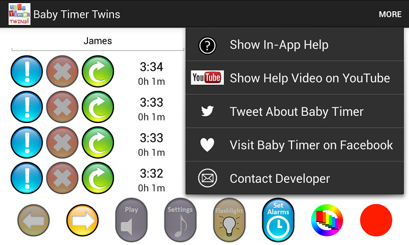 Newborn Baby Timer - TWINS!:Amazon.com:Appstore for Android