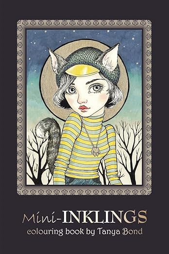 Amazon.com: Mini-INKLINGS colouring book by Tanya Bond: Coloring book ...