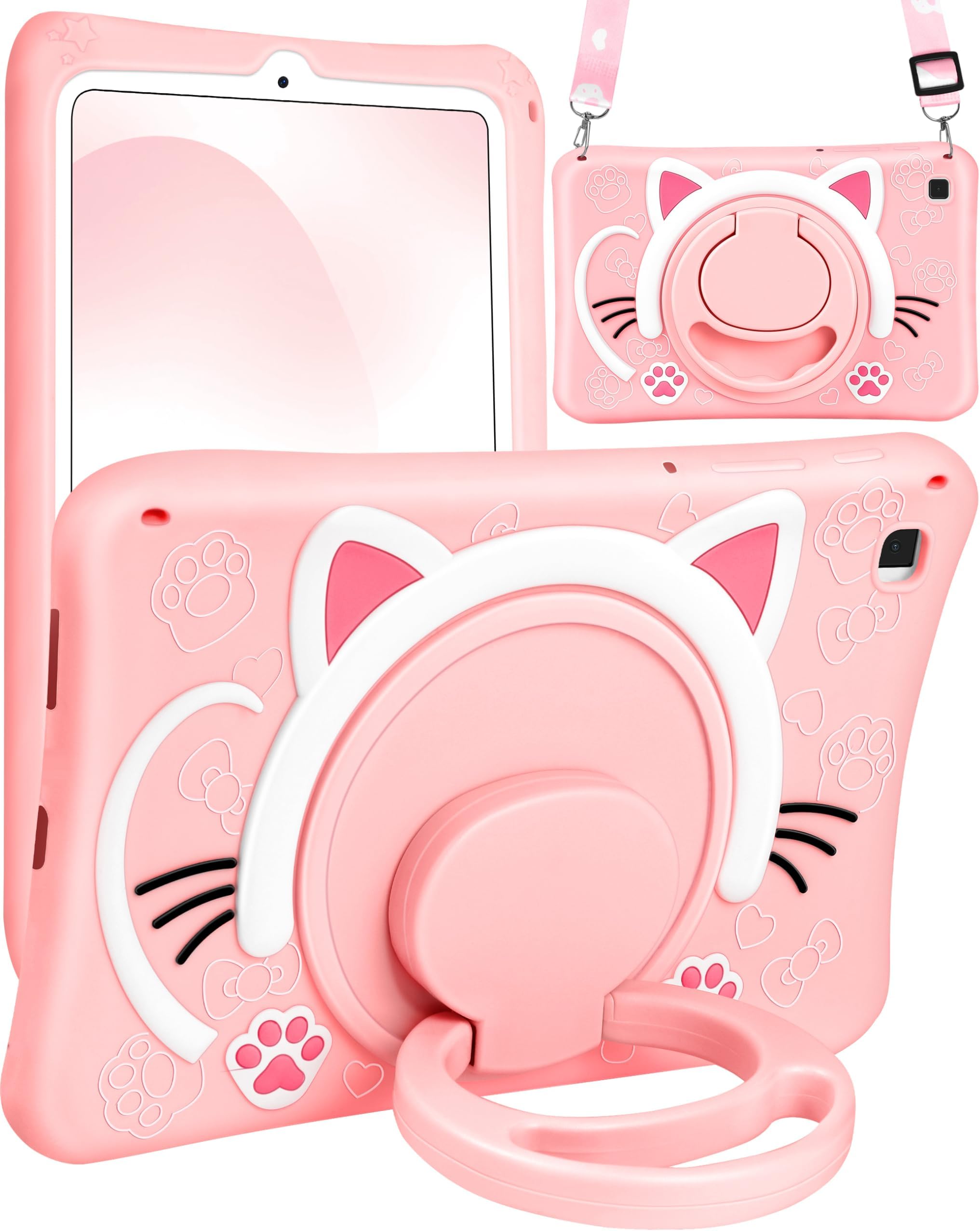 Amazon.com: Wazzasoft for Samsung Galaxy Tab S6 Lite 10.4” Case Girls ...