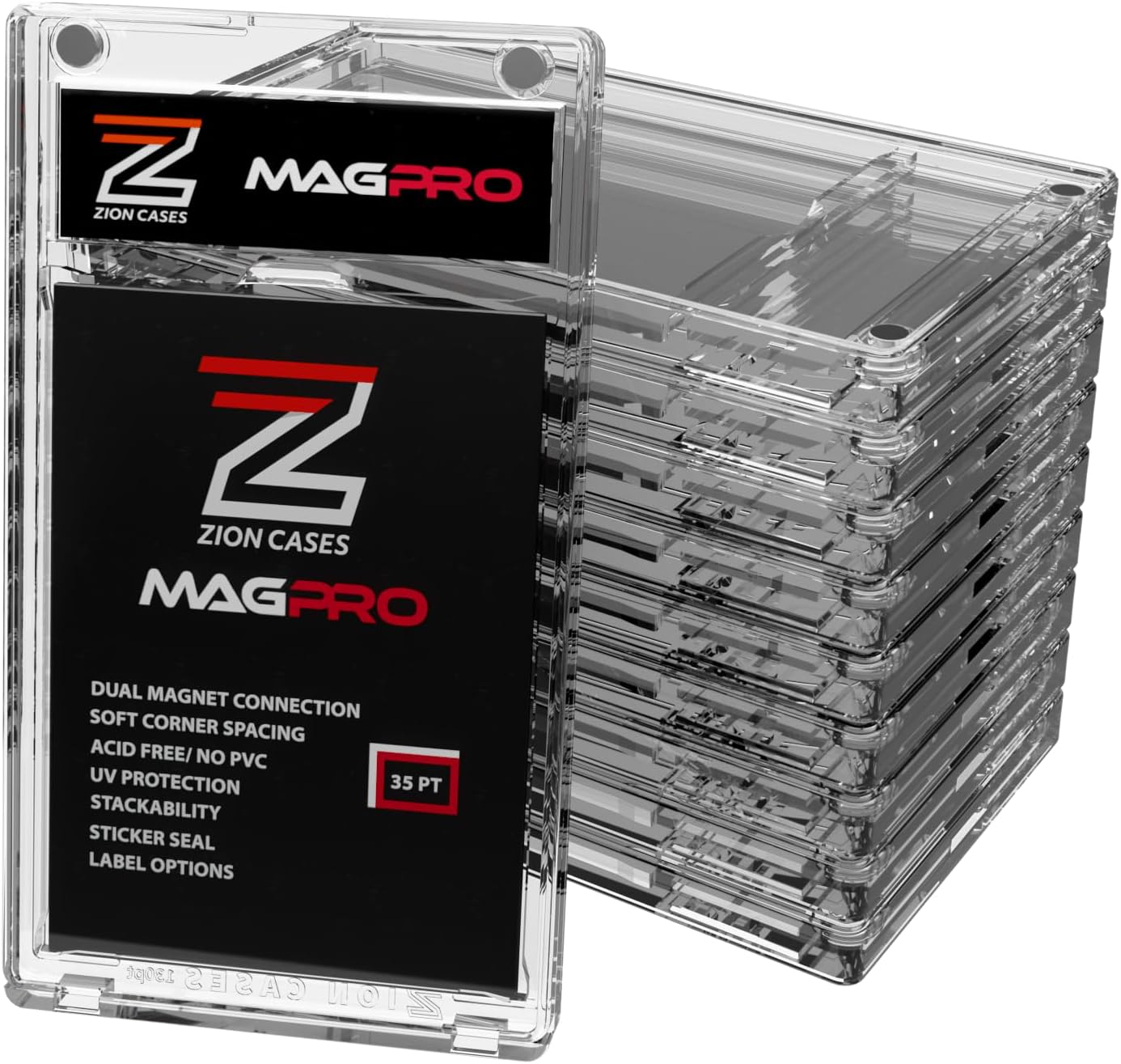 Amazon.com: Zion Cases MagPro 35PT Magnetic Card Holder; Duel Magnet ...