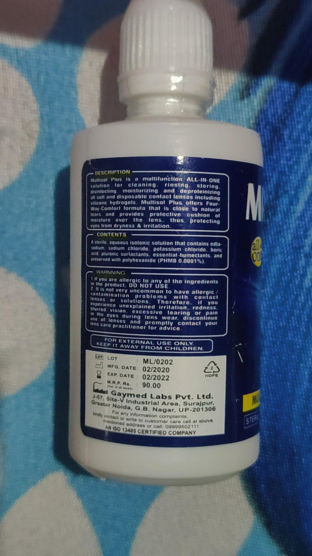 Buy Soft Eye Eyes Multi Purpose Lens Solution 70 ml with Case Online at ...