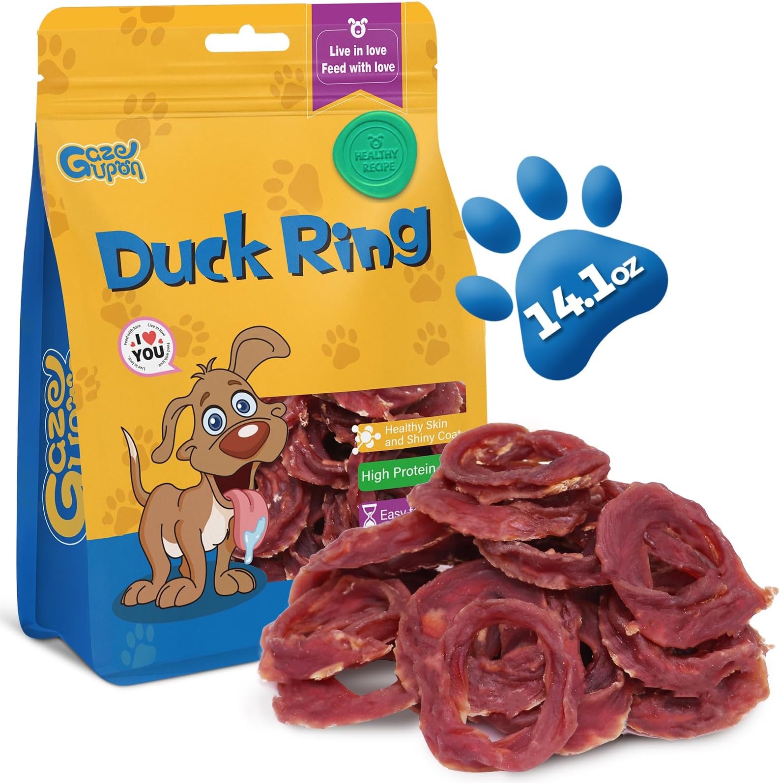 Dog Dental Chews Premium Feeders Duck Jerky For Dogs - 1kg Natural High ...