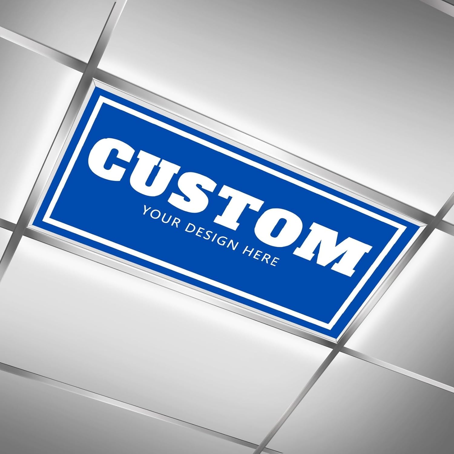 Heydecor Custom Fluorescent Light Cover for Office Ceiling Lights ...