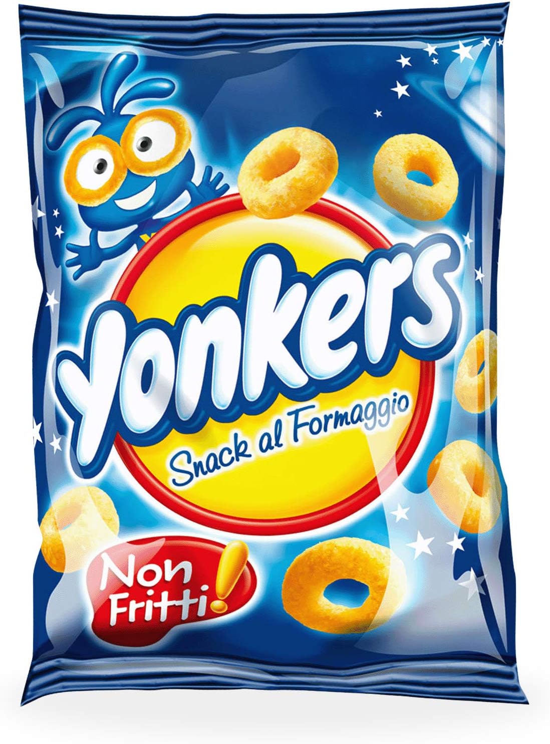 40 x BUSTA PATATINE YONKERS SNACK AL FORMAGGIO DA 30 GR PATATE BOX NON ...