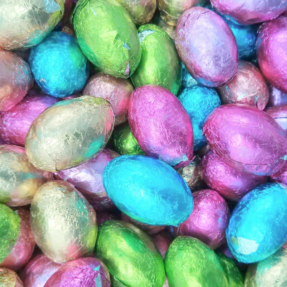 Real Milk Chocolate Mini Eggs in Foil Wrappers x 600 - Perfect for ...