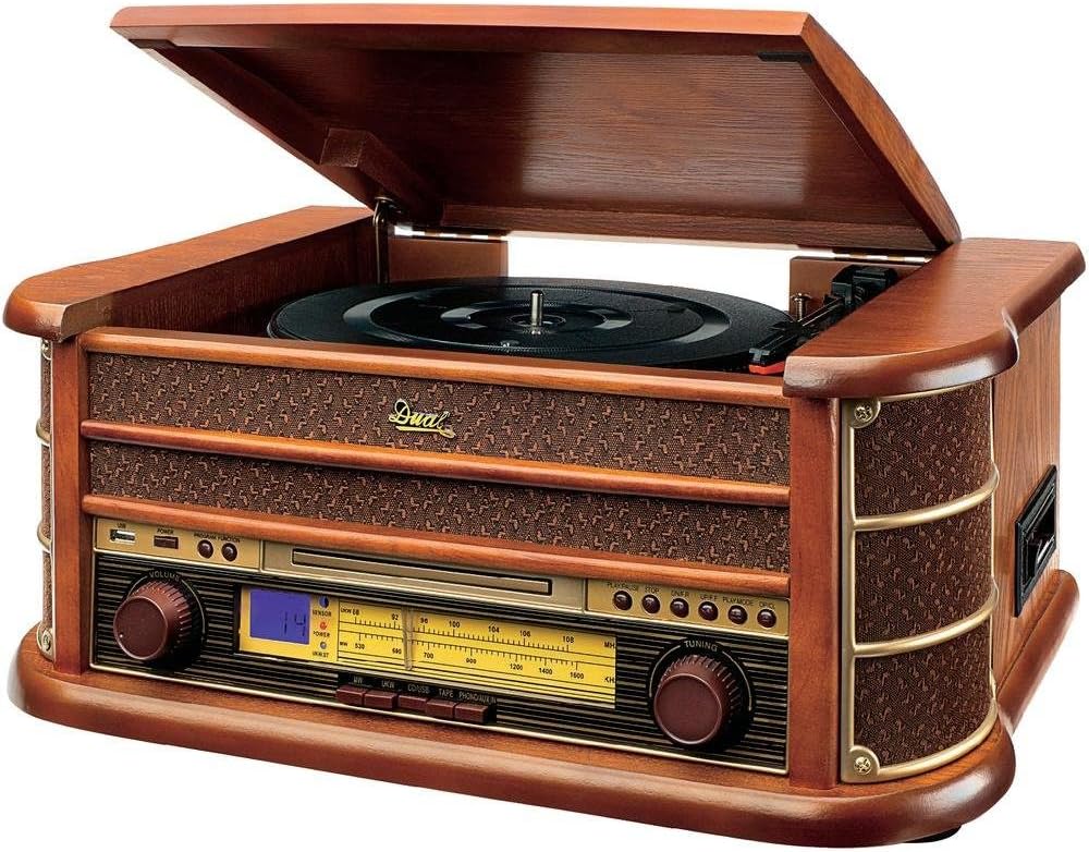 Retro Musikanlage Auna Turntable With Speaker, Bluetooth Turntable With ...