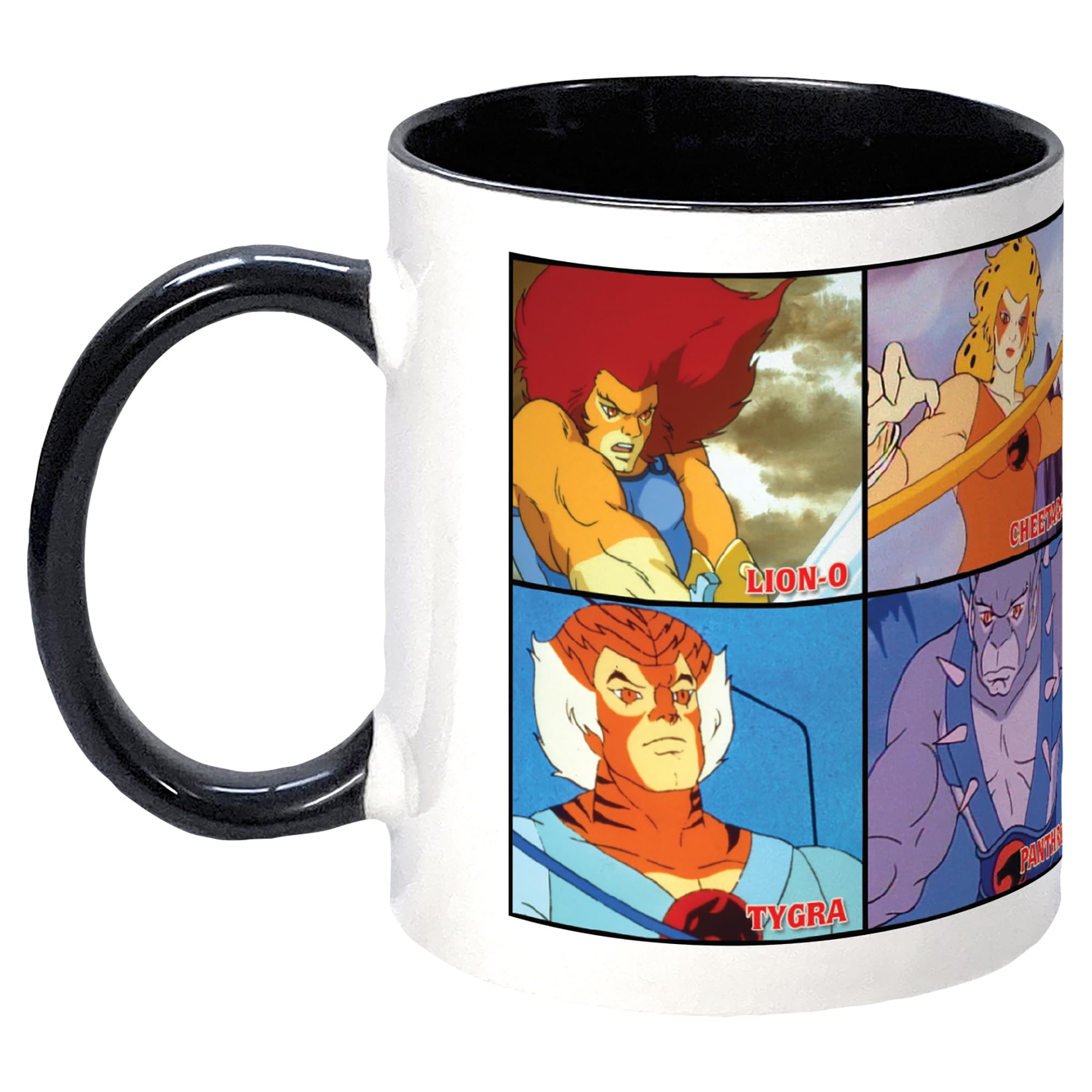 Kapow Gifts Thundercats Mug. Character Collage Retro Cool 80's Series ...