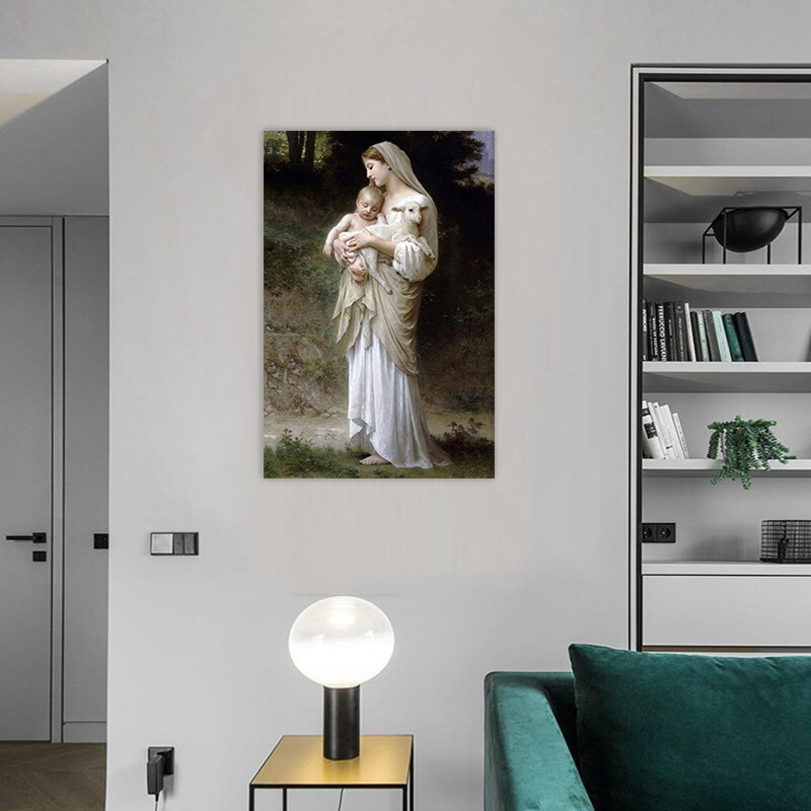 Mary Aveva Un Piccolo Agnello Da Colorare