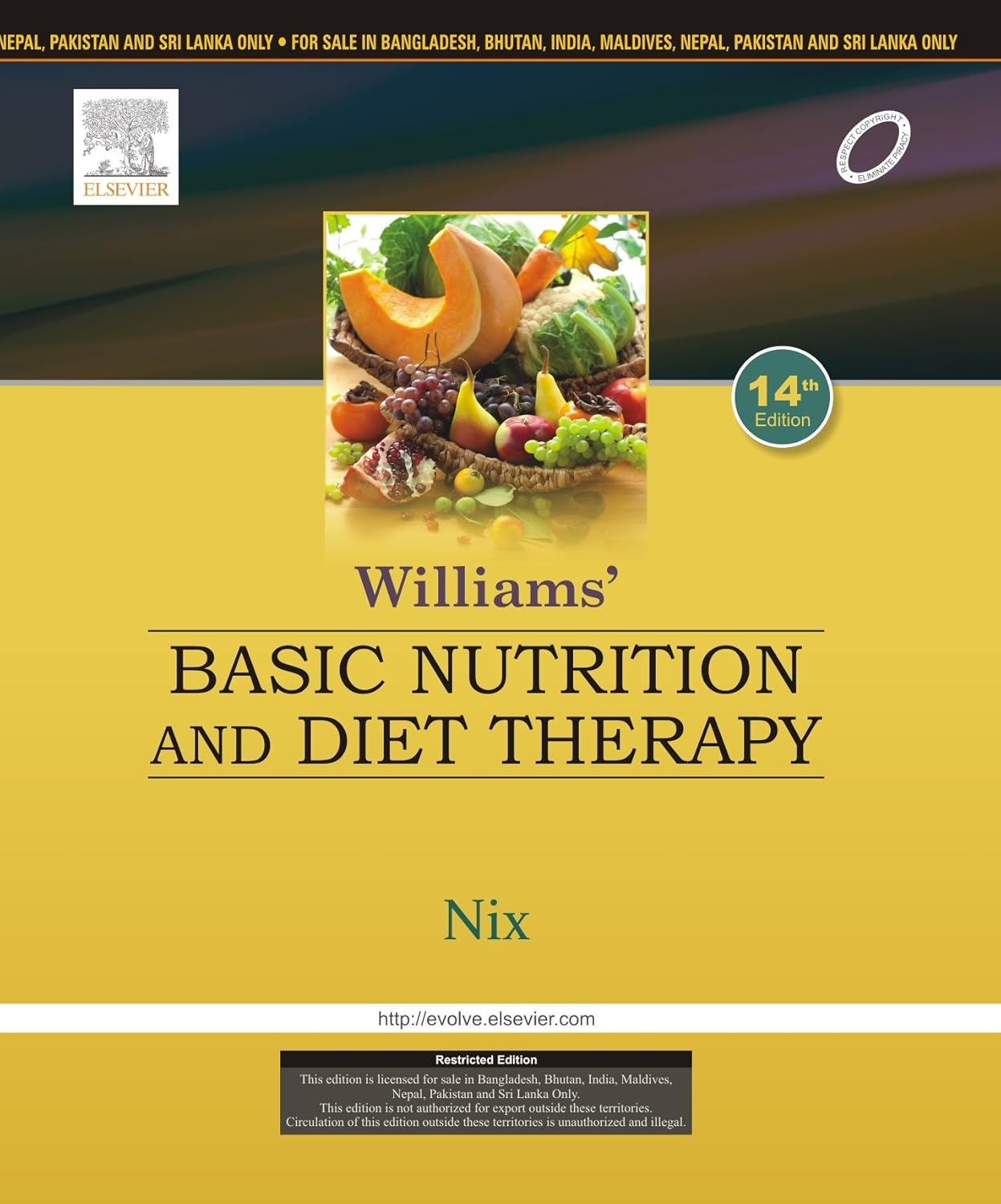 Williams Basic Nutrition and Diet Therapy: Staci Nix: 9788131234877 ...