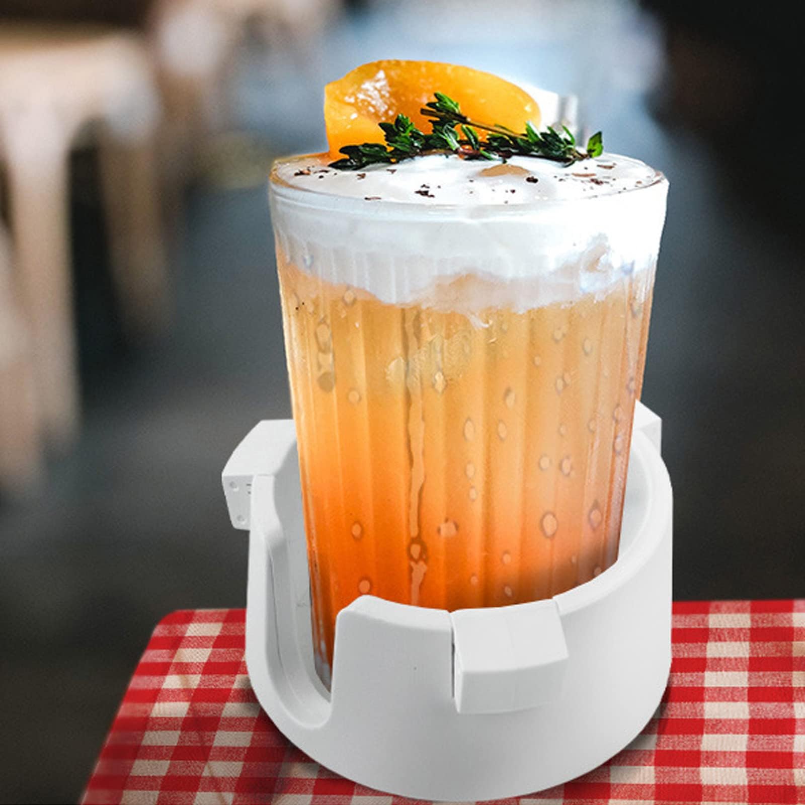 Amazon.com: Desk Cup Holder, Drink Holder with Anti-Slip Adjustable Non ...