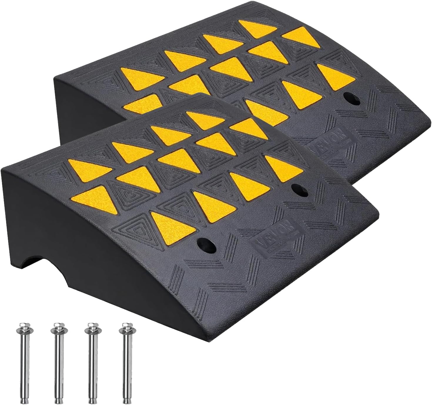 Amazon.com: BESEA Curb Ramp 6" inch High 23.6" inch Length 14" Width ...