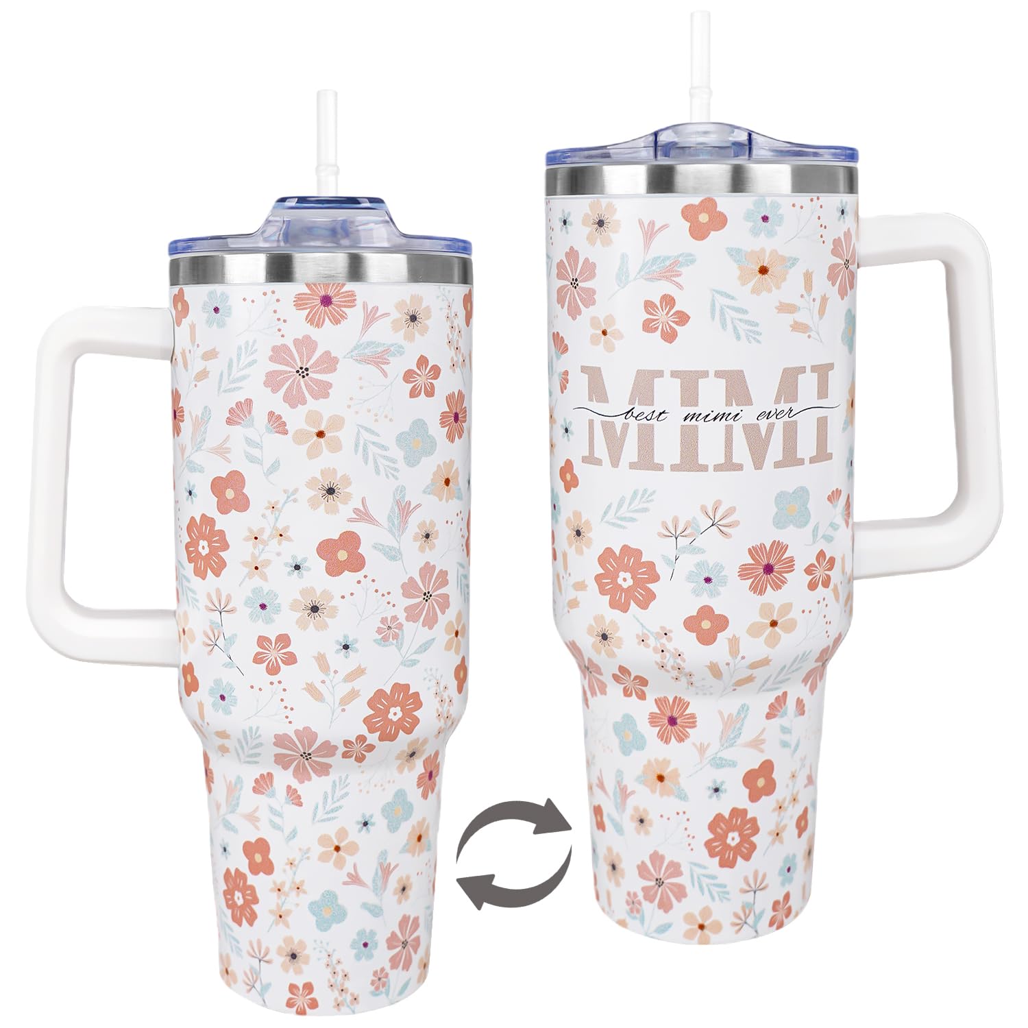 Amazon.com | Mimi Tumbler 40 Oz, Mimi Mothers Day Gifts, Mimi Gifts for ...