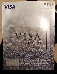 Amazon.com: Visa $50 Gift Card (plus $4.95 Purchase Fee) : Gift Cards
