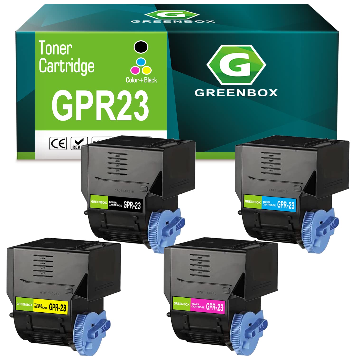 Amazon.com: GREENBOX Compatible Canon GPR-23 Toner Cartridge ...