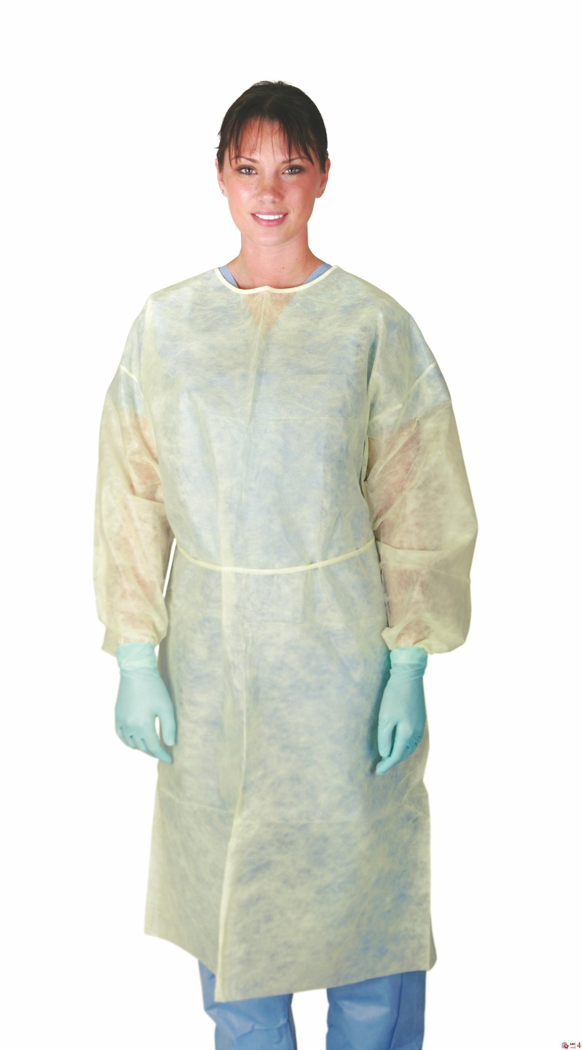 Buy Medline CRI4001 Polypropylene Isolation Gowns, Latex Free, Extra ...