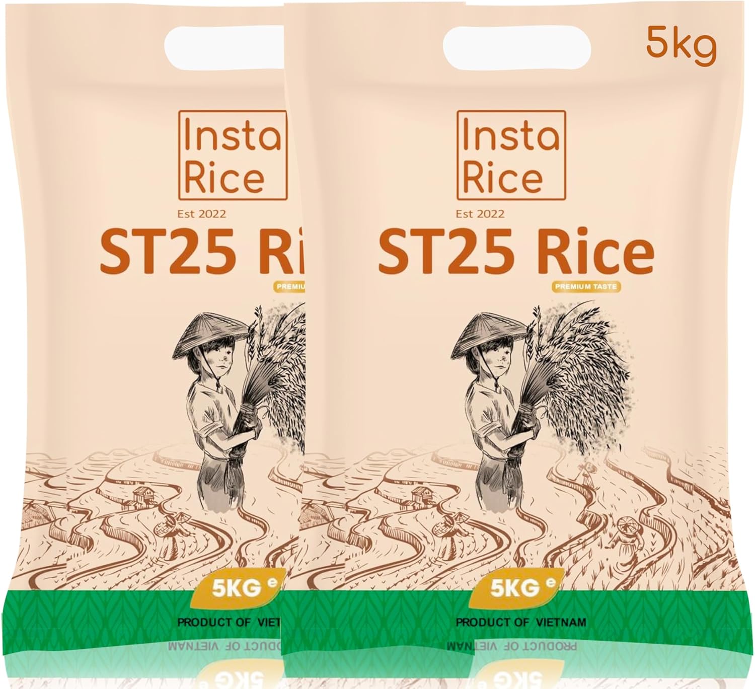 Insta Rice Premium ST25 Rice – Fragrant Rice – Sticky Rice from Vietnam ...