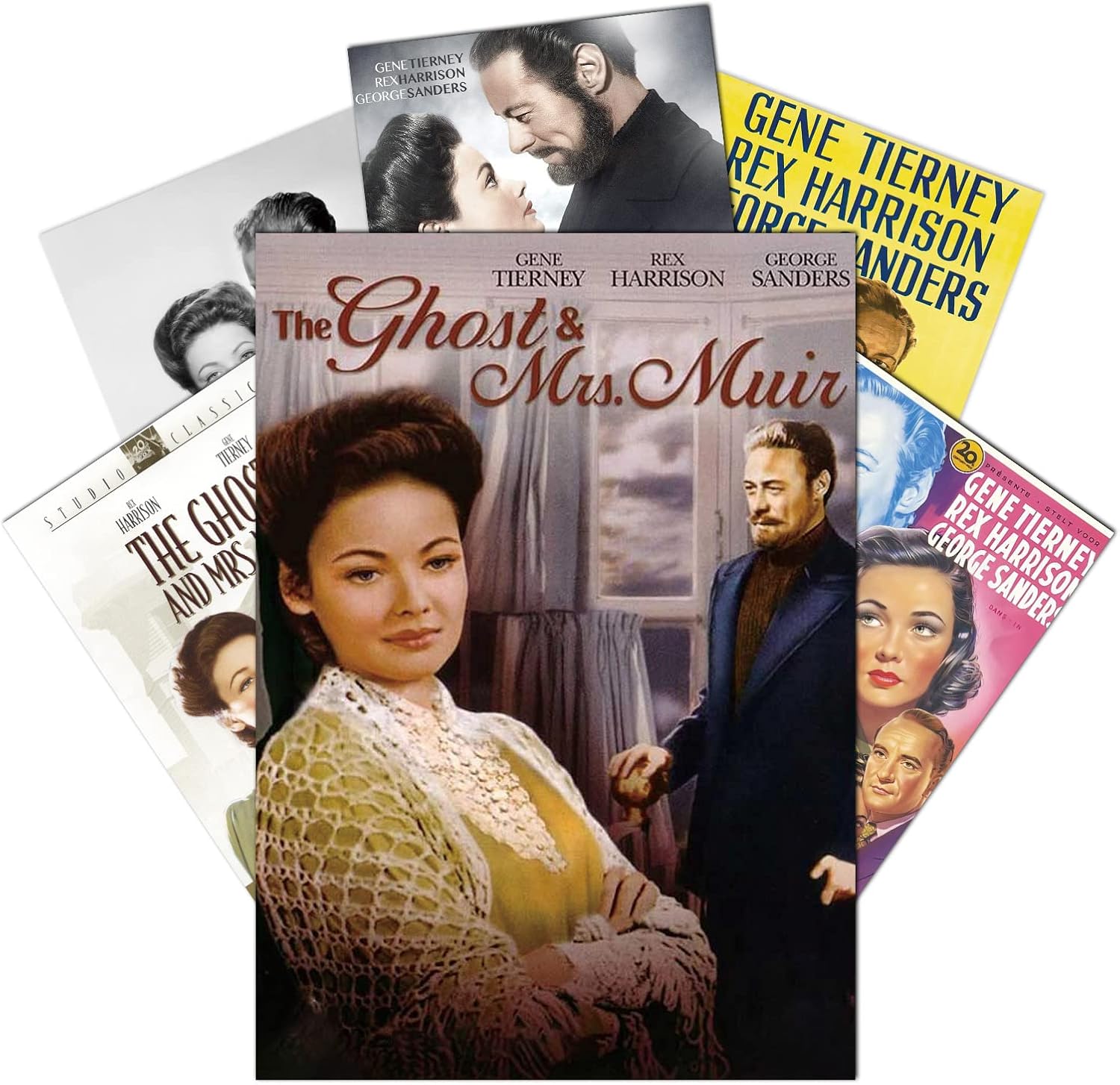 Amazon.com: The Ghost and Mrs Muir Poster 6 PCS/Set Movie Posters Wall ...