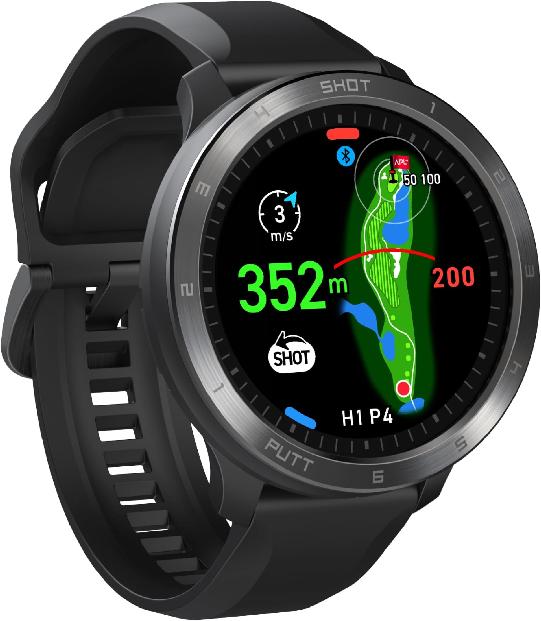 Shot Scope G4 - GPS Golf Watch - Dynamic Yardages To Green - Distance ...