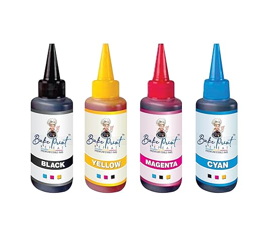 Bake Print Repeat Edible Printer Ink: Perfect for Photo Cake Décor ...