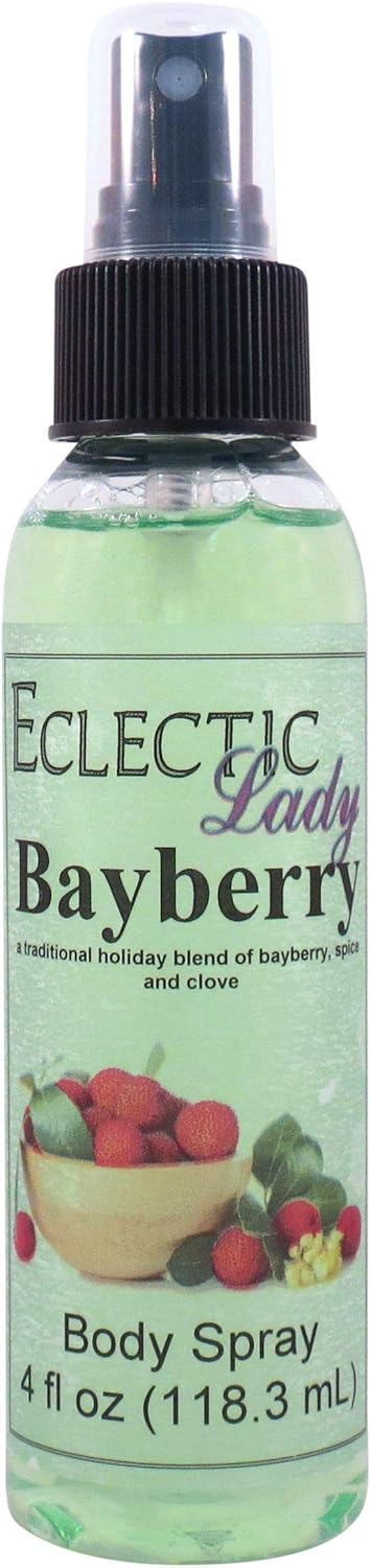 Amazon.com: Eclectic Lady Bayberry Body Spray, 4 ounces, Body Mist for ...