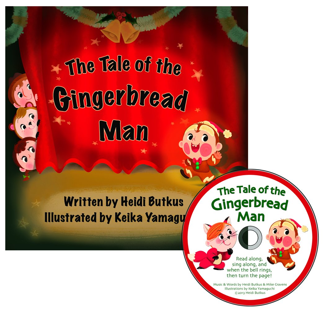 The Tale of the Gingerbread Man Picture Book & Cd : Heidi Butkus ...