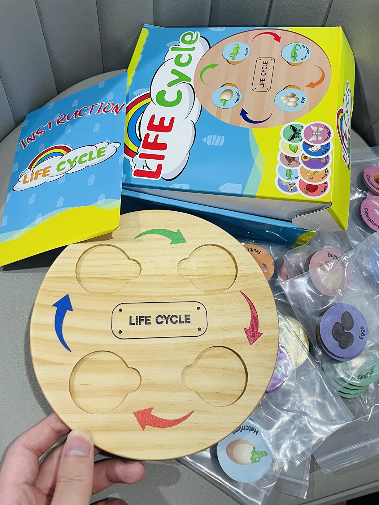$4/mo - Finance HeyKiddo Life Cycle Toys for Kids, Learning ...